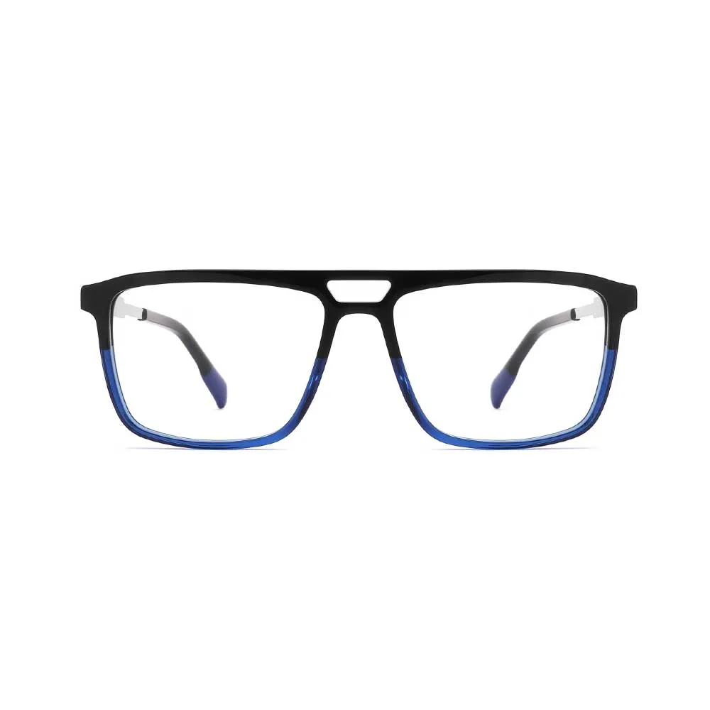 Acetate Front Metal Temple Eyeglasses Factory From China